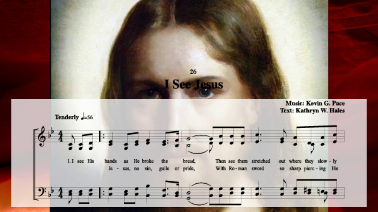 I See Jesus - an original hymn - YouTube