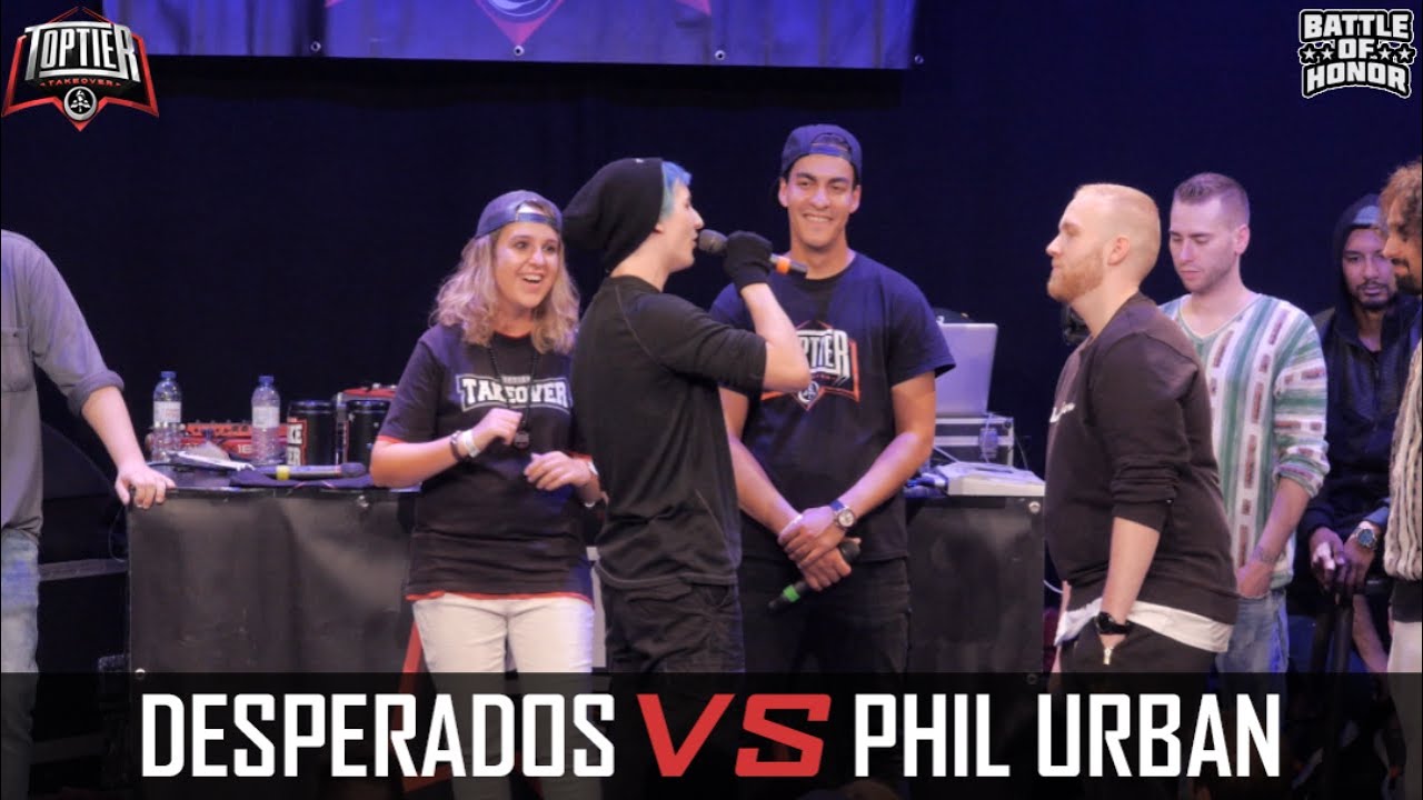 BATTLE OF HONOR Desperados vs Phil Urban (13.09.19 – Köln) – rappers.in ...