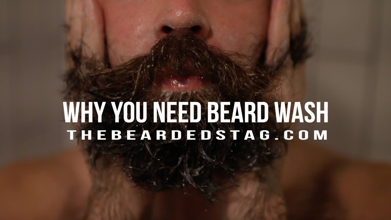 How To Clean Your Beard The Right Way - YouTube