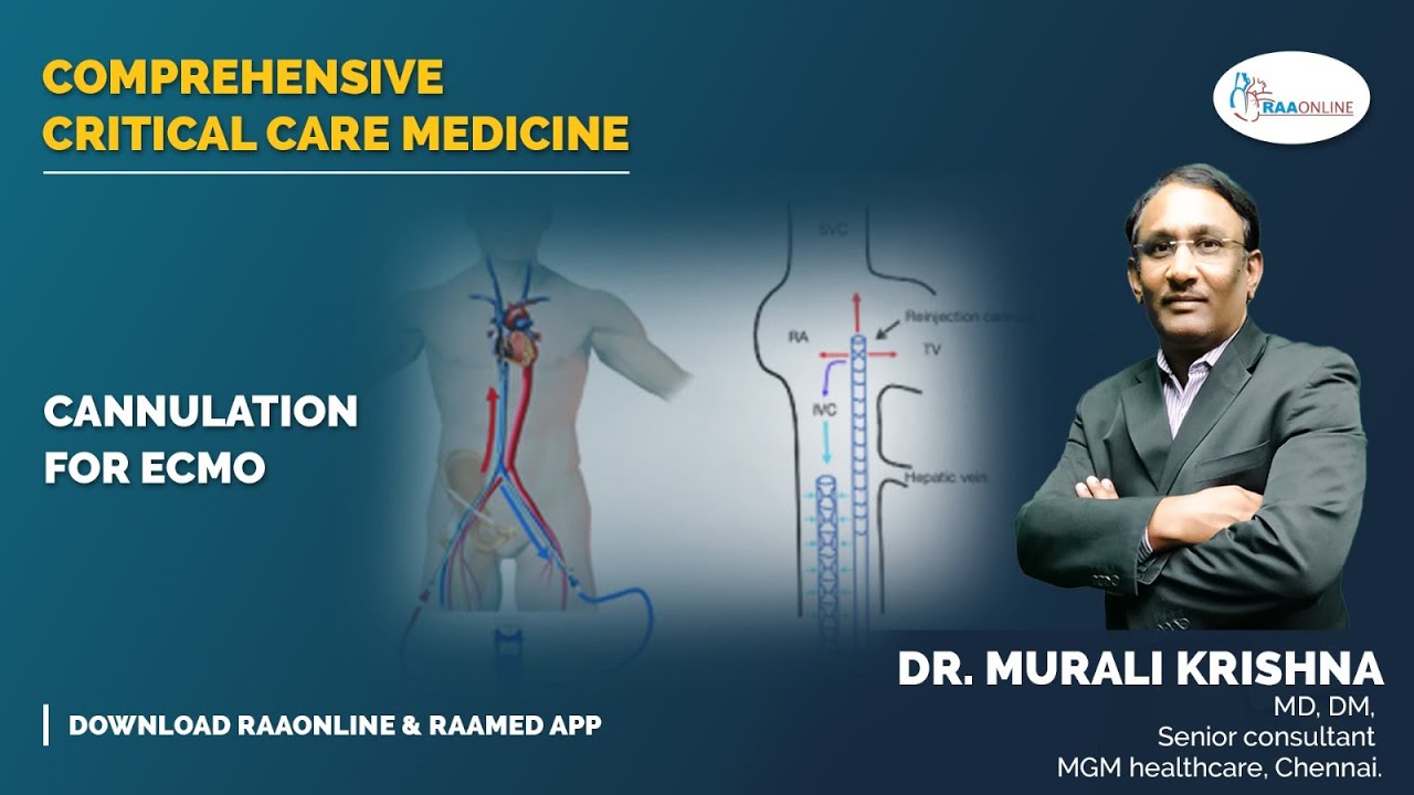 Critical Care Medicine | Cannulation for ECMO | Raaonline - YouTube