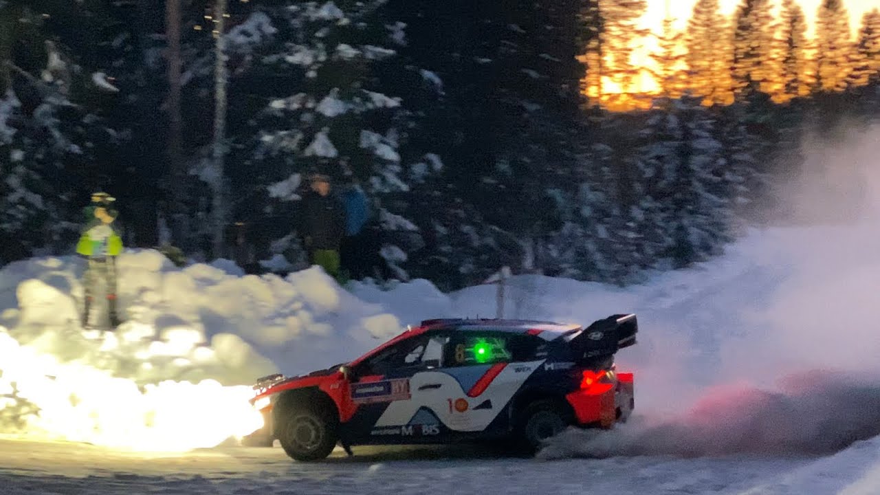 WRC RALLY SWEDEN 2024 - STAGE 14 - YouTube
