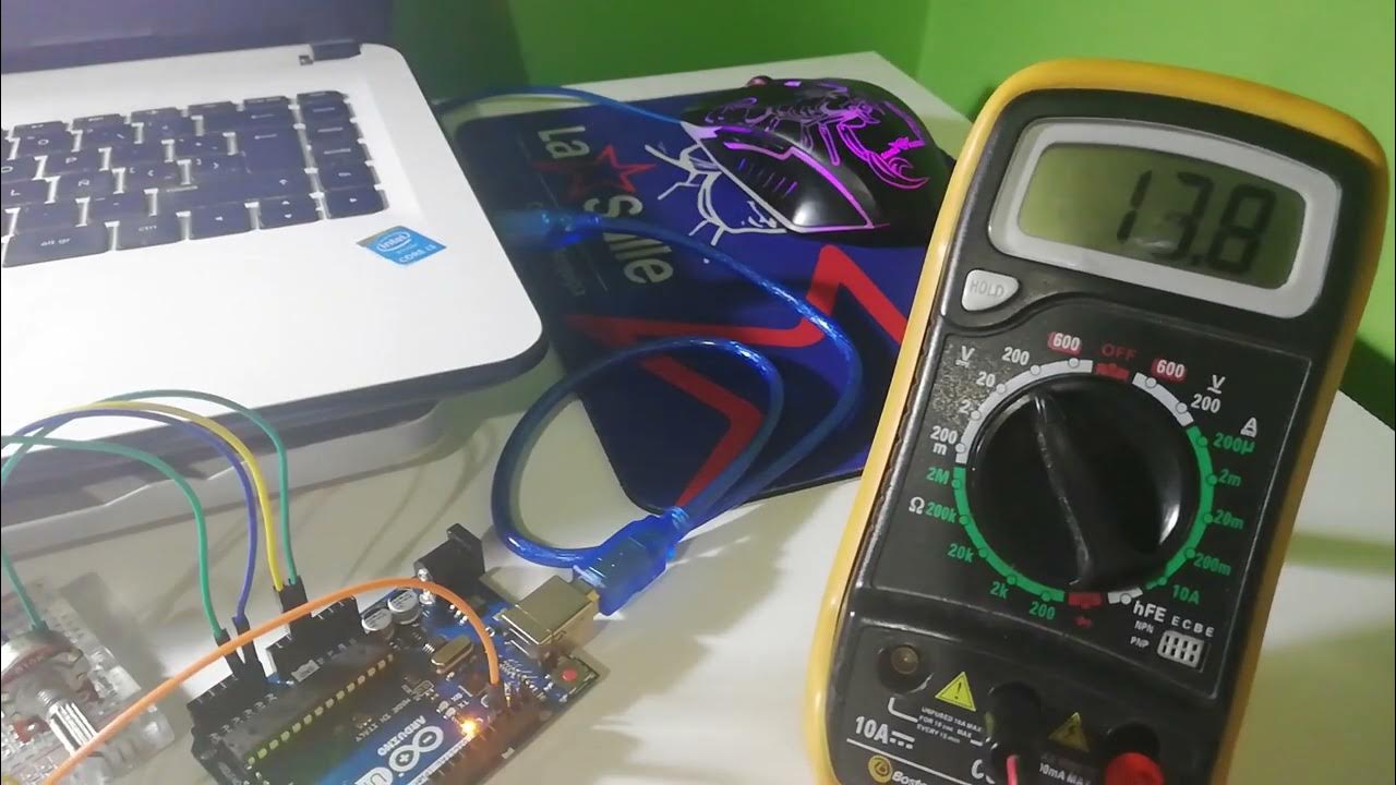 Elevador de voltaje-Boost con control en Arduino. - YouTube