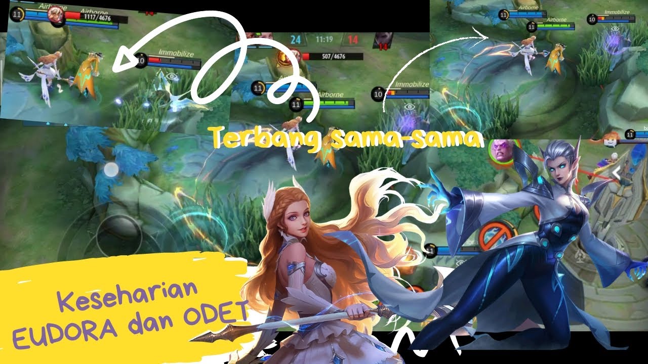 Combo skill eudora. Feat odette - YouTube