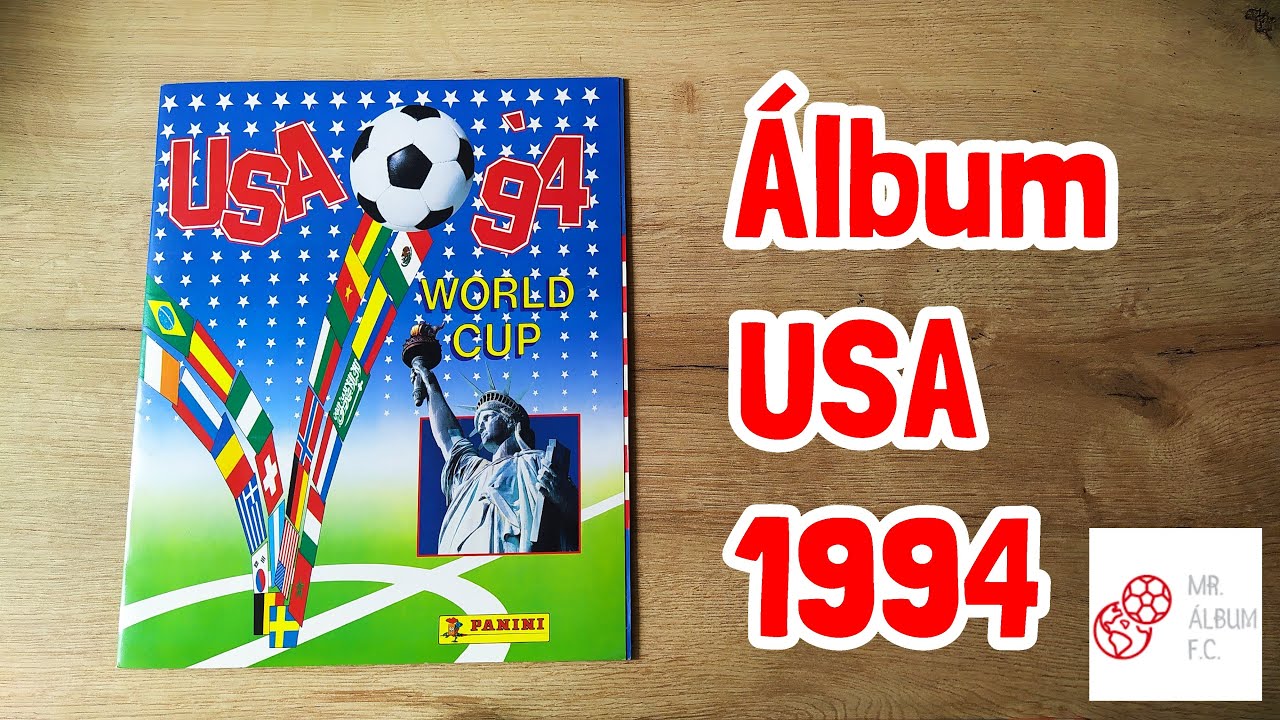 Álbum FIFA World Cup "USA 1994" (Completo) PANINI - YouTube