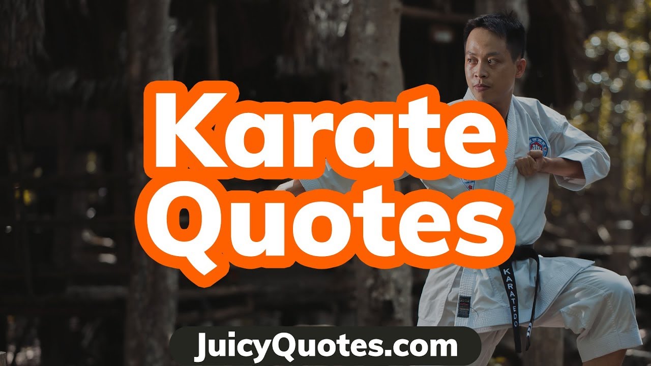 Top 15 Karate Quotes and Sayings 2020 - (What It Actually is) - YouTube