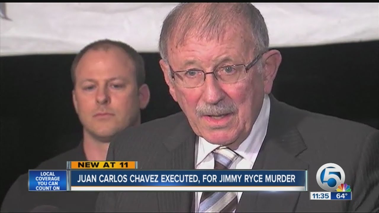 Juan Carlos Chavez executed, for Jimmy Ryce murder - YouTube