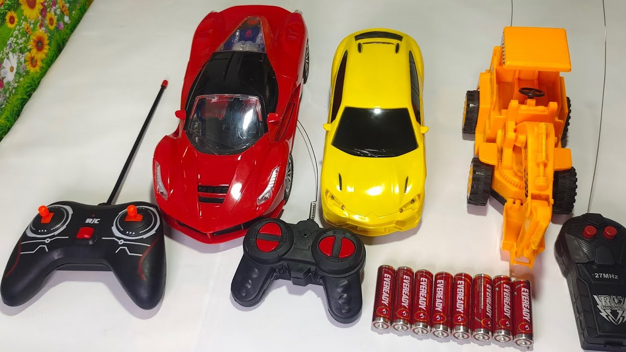 Unboxing and testing video || RC super car toy || remote control car ...