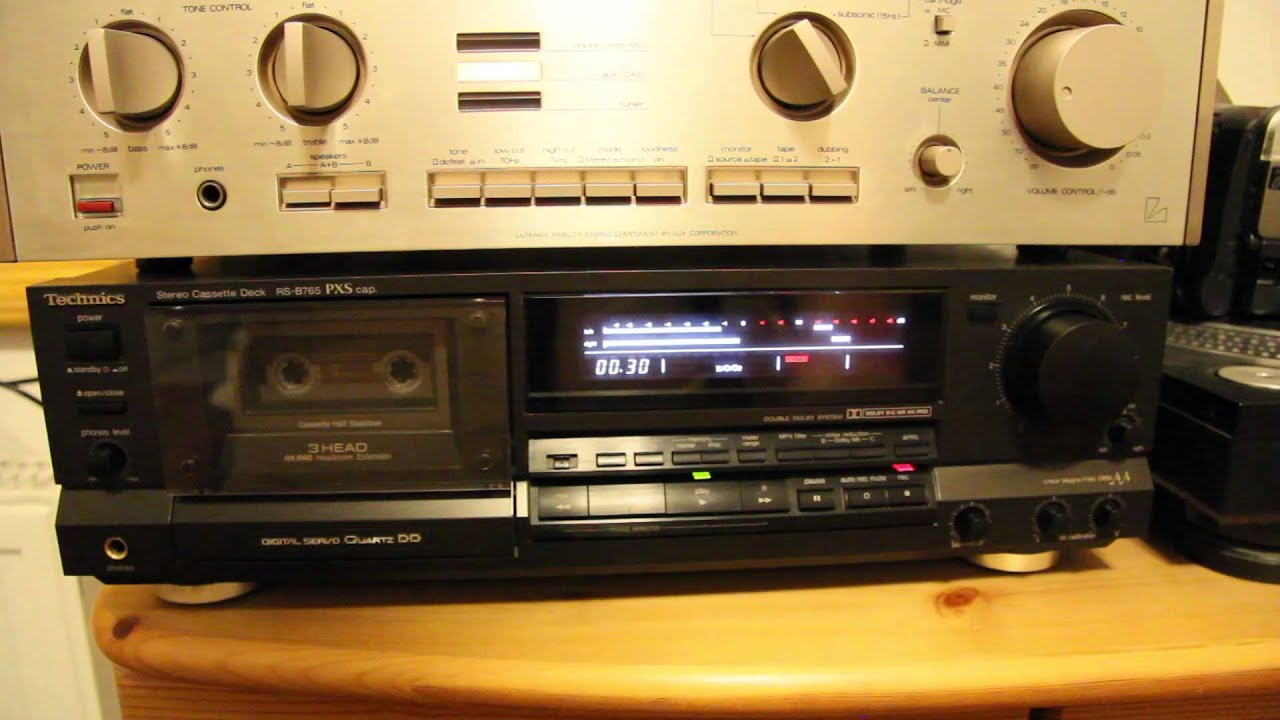 Technics RS-B765 - Rec Test - YouTube