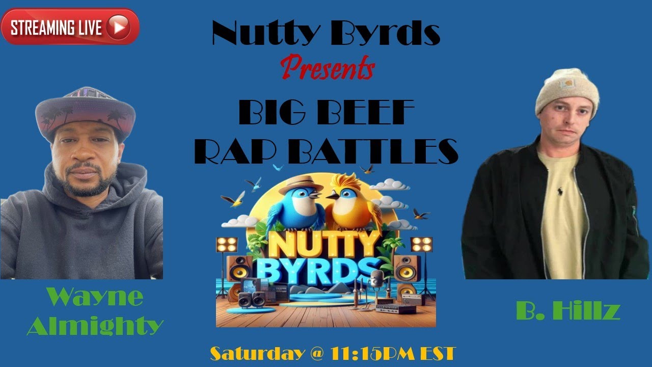 BIG BEEF RAP BATTLE Wayne Almighty vs B.Hillz - YouTube