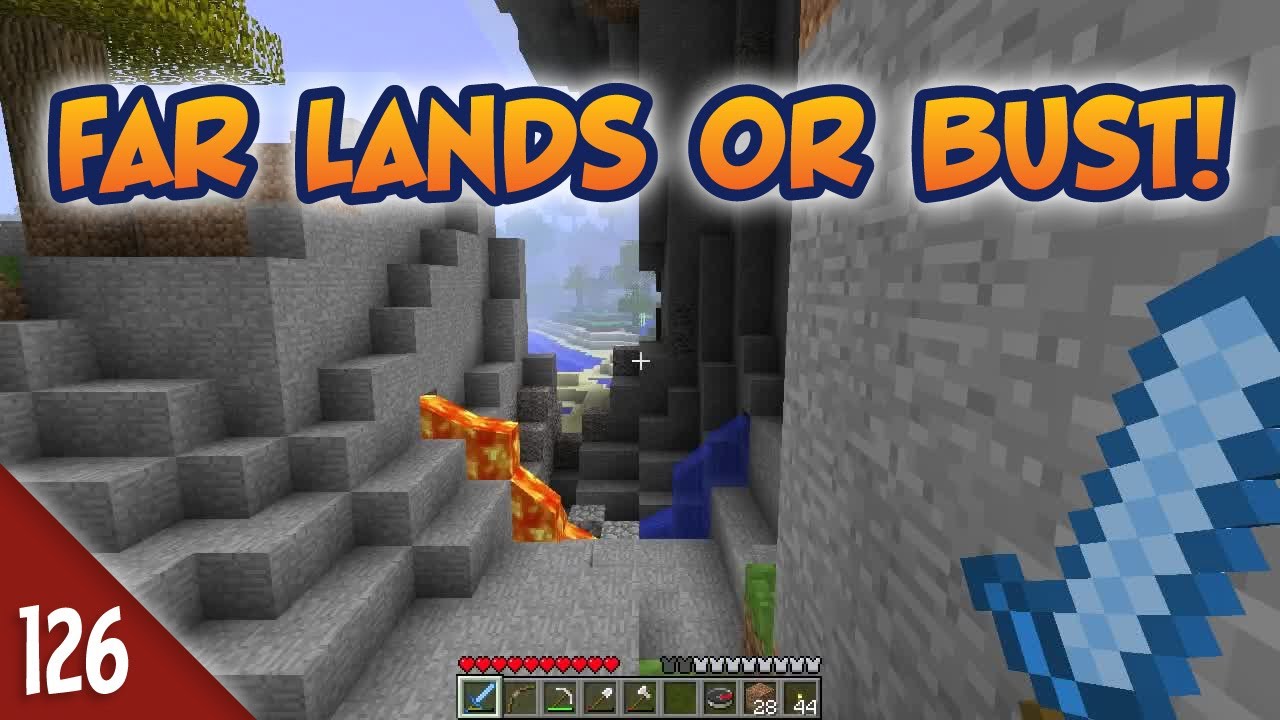 Minecraft Far Lands or Bust - #126 - Phantom Lava Cow - YouTube