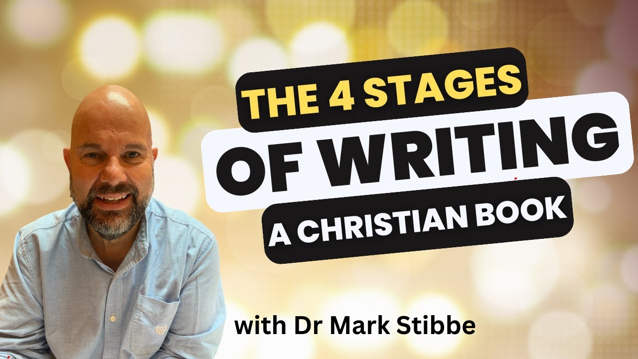 Advice for Christian authors: How to write a book in 4 stages - YouTube