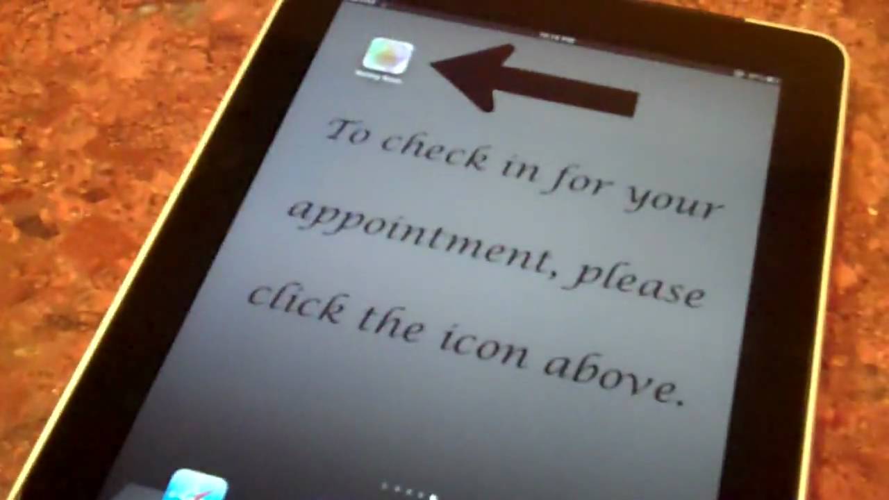 Waiting Room App for iPad - YouTube