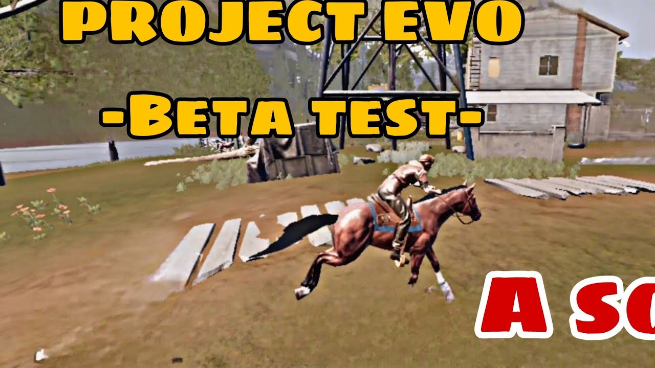PROJECT EVO- Beta test-New Survival game - YouTube