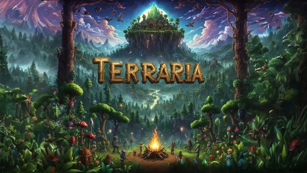 The history of the creation of the great Terraria - YouTube