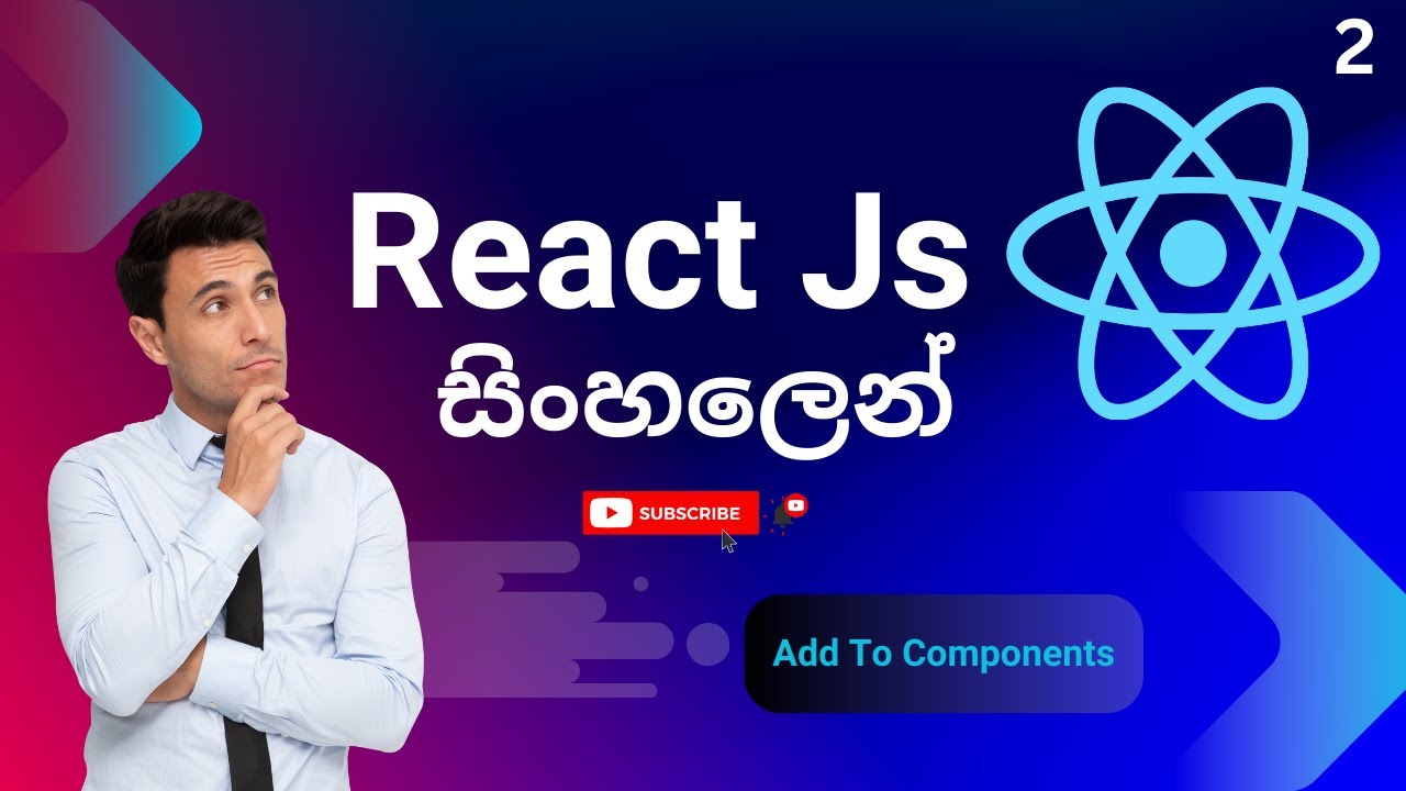 React Js Lesson 02 Add To Components In Sinhala Sl Code Academy 🧑🎓💻 2024 Youtube