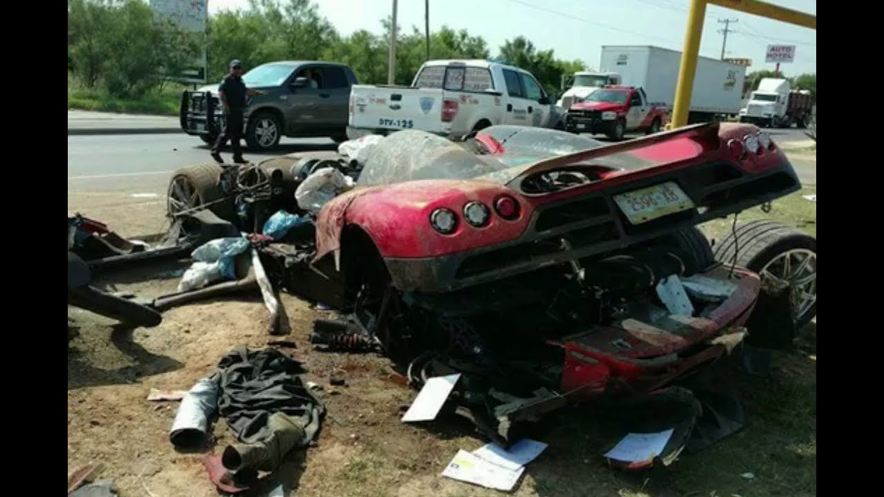 koenigsegg Agera R || Heavy high speed crash !!!!! - YouTube