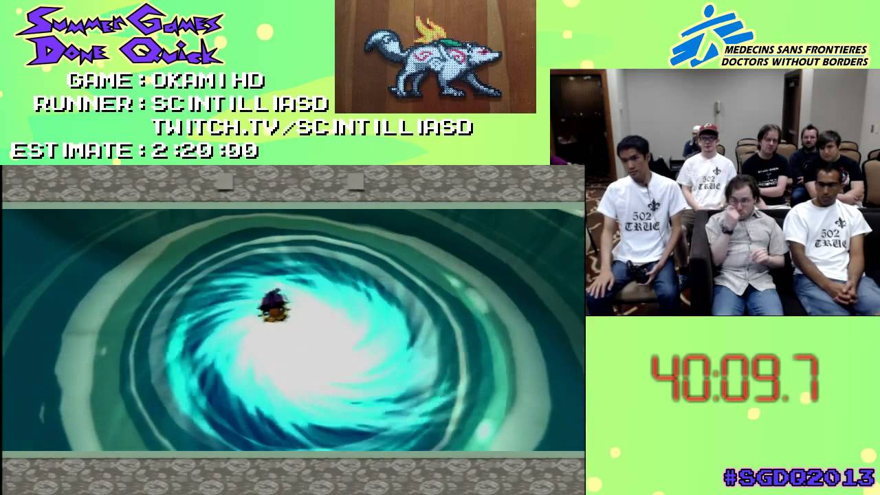 Okami HD :: SPEED RUN (1:51:54) by Scintillia *Live at #SGDQ* [PS3 ...