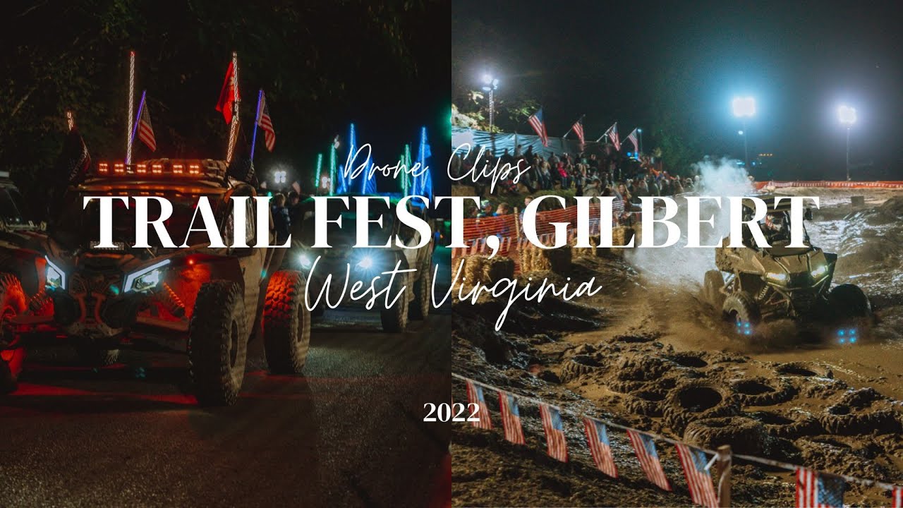 Trail Fest Drone Clip Mash Up in Gilbert, West Virginia - YouTube