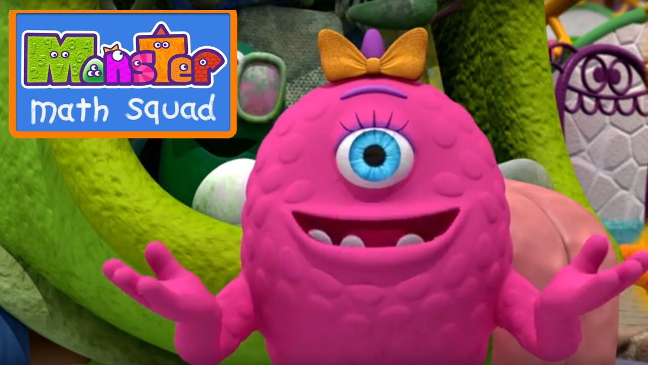 Monster Math Squad | FULL EPISODE | Garbage Monster Delivers | Learning ...