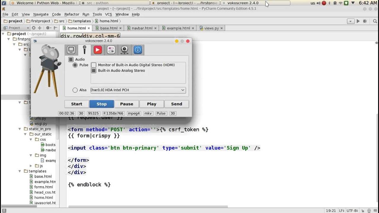 79 Python Web Django customize user side - YouTube