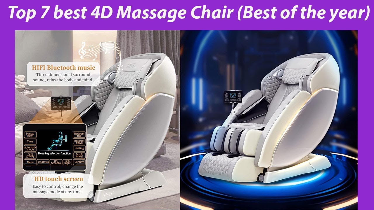 Top 7 best 4D Massage Chair Full Body Zero Gravity Reviews & Buying ...