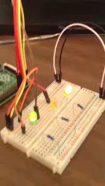 Flashing LED Functionality on Raspberry Pi B+ (RPi-B+) Using GPIO Output - YouTube