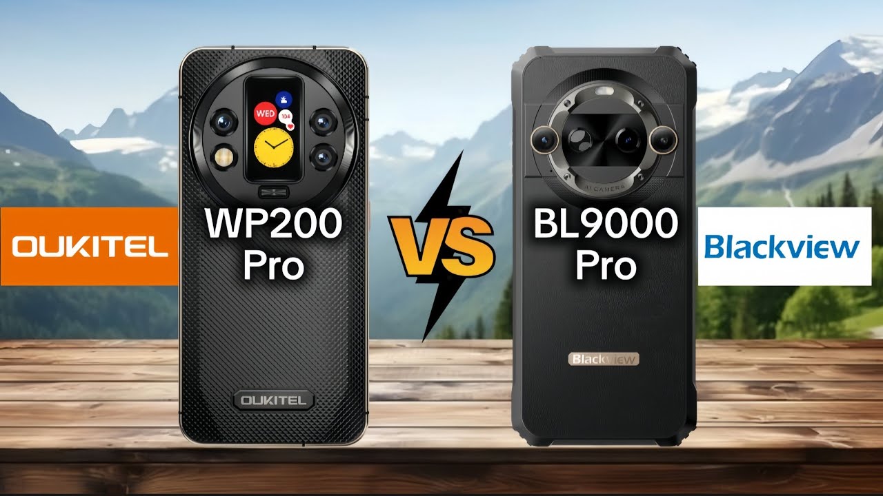 OUKITEL WP200 Pro vs BLACKVIEW BL9000 Pro I Full Comparison - YouTube