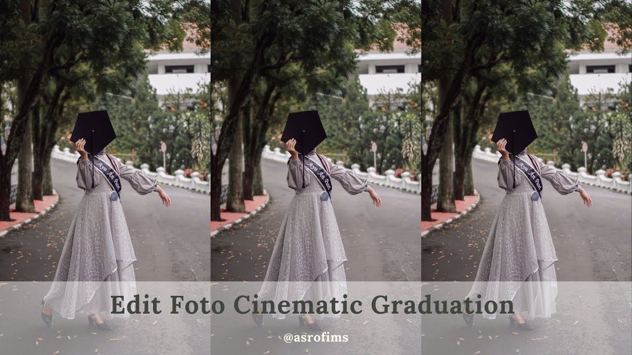 Tutorial Edit Foto Graduation - Free Lightroom Preset - YouTube