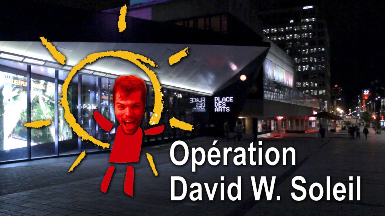 OPÉRATION DAVID W. SOLEIL - YouTube