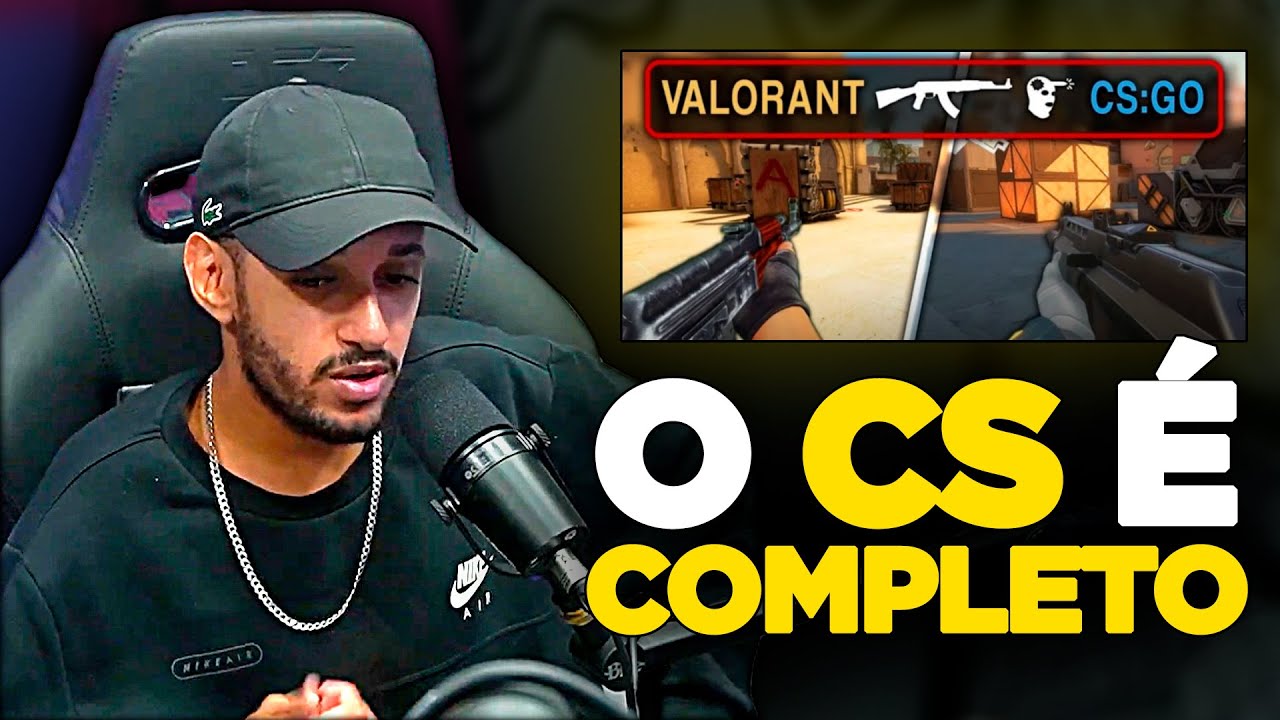 CS vs VALORANT e o CENÁRIO COMPETITIVO na visão do FBZFPS - CORTES SHOW ...