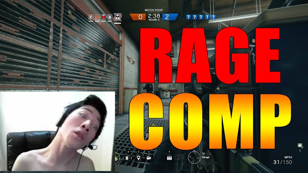 A Rainbow Six Siege Rage Compilation - YouTube