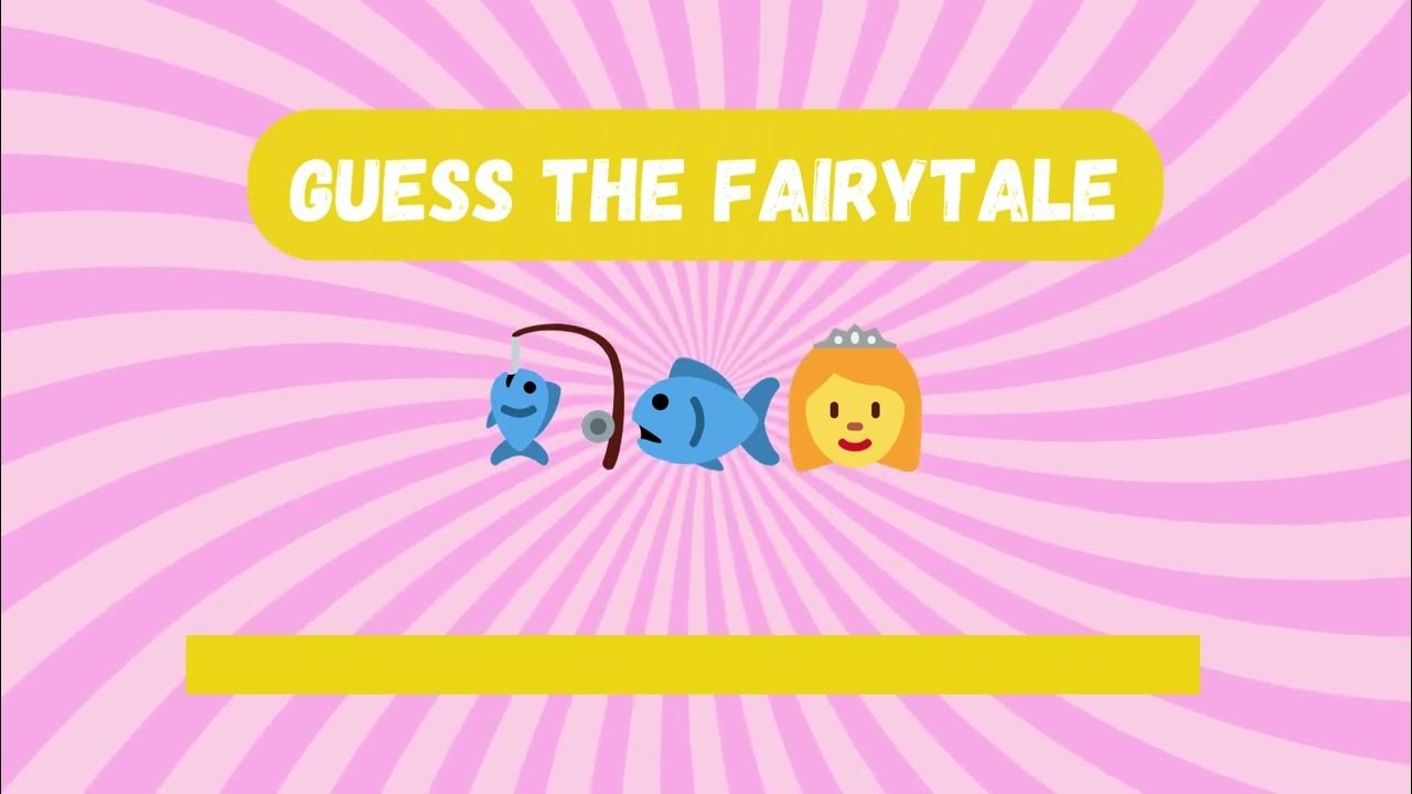 Guess the Fairytale by Emoji Quiz - 100 Fairytale BY EMOJI #02 - YouTube