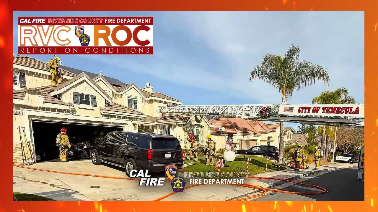 Two-Story Residential Structure Fire in Temecula // December 18, 2024 ...