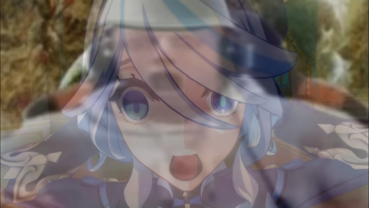 Furina walks in the water and ends up spinning (very emotional) - YouTube