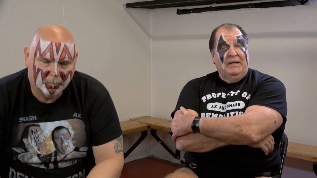 Demolition Ax on The Original Sheik! - YouTube