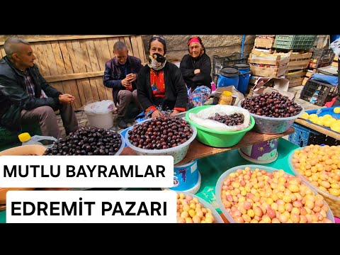 EDREMİT' de  BAYRAM ÖNCESİ SON  PAZAR -20 Mart 2026- #viral #bayram #keşfet #viralvideo #fyp #vlog 