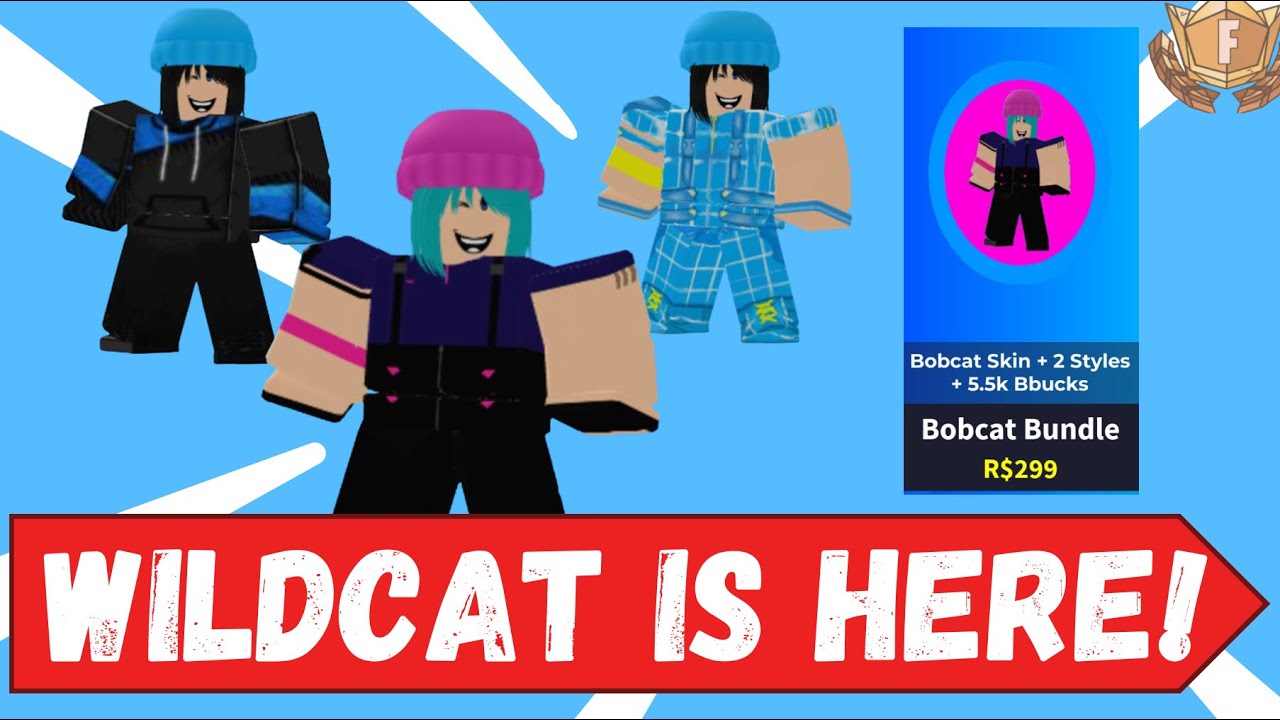 THE NEW BOBCAT *WILDCAT* BUNDLE IS HERE IN FORTBLOX FULL REVIEW ...