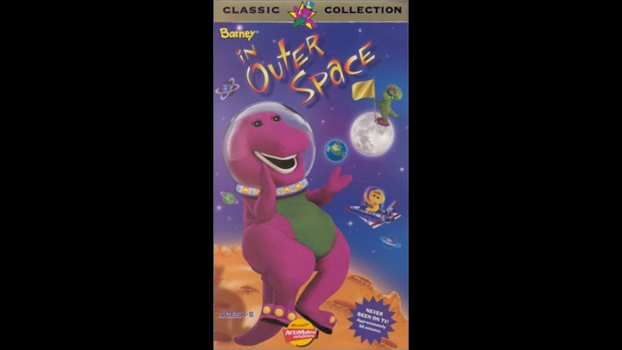 Closing To Barney in Outer Space 1998 VHS - YouTube
