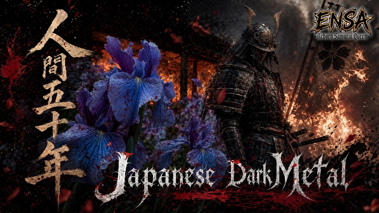 信長の最期を嘲笑う『人間五十年 -JINKAN GOJYUUNEN-』【Japanese Dark Metal】ENSA - YouTube