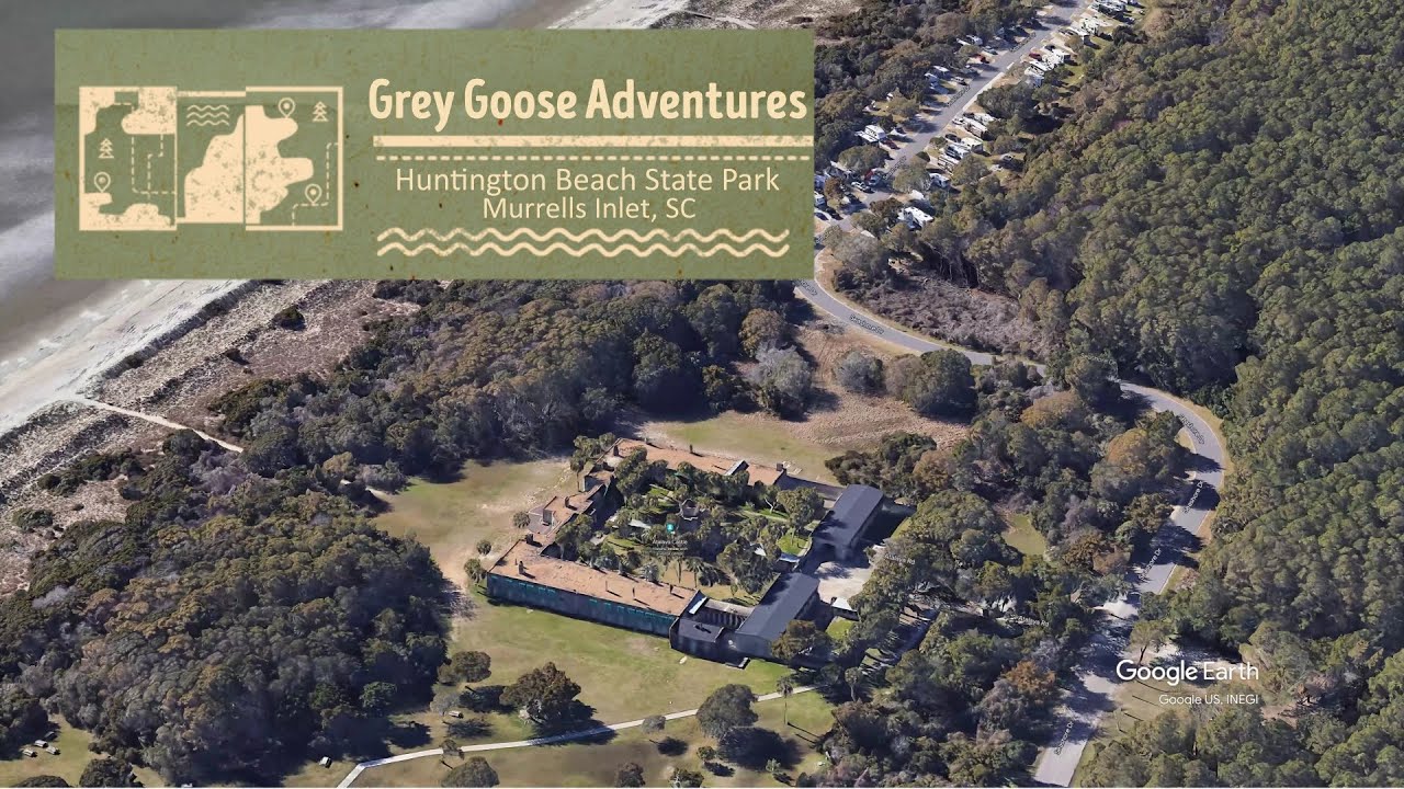 Grey Goose Adventures - Huntington Beach State Park - YouTube