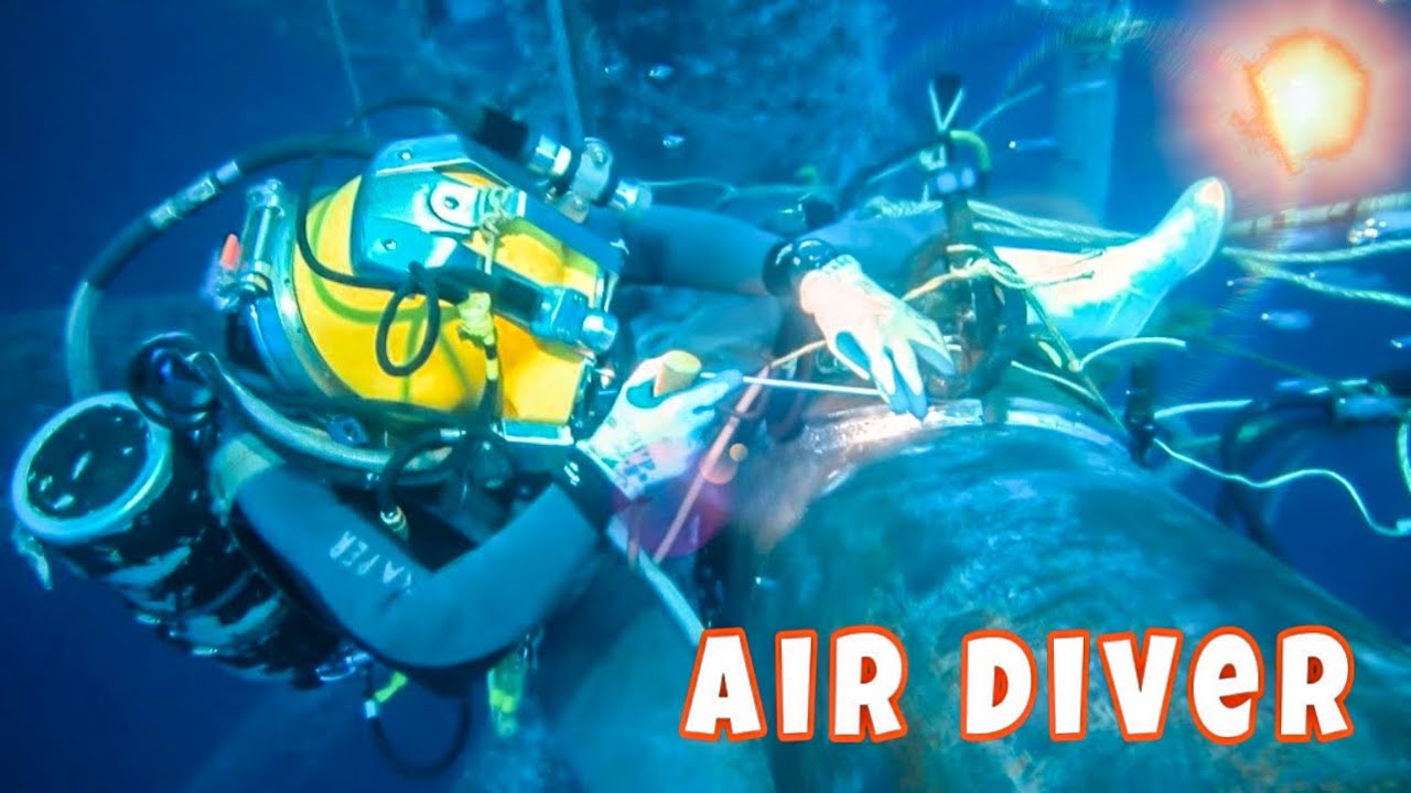 Underwater diver | Offshore diving video - YouTube