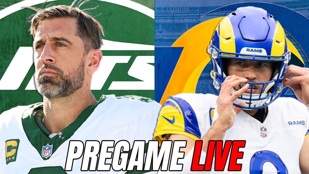 New York Jets vs. Los Angeles Rams Pregame Show | Week 16 - YouTube