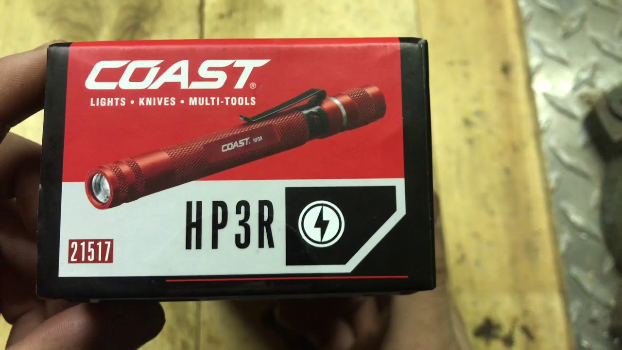 Unboxing Rechargeable coast light - YouTube
