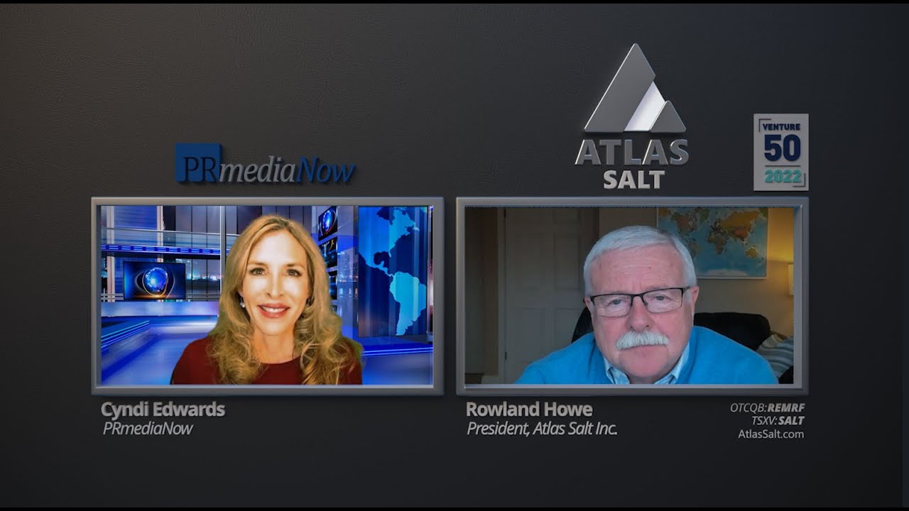 Atlas Salt | PRmediaNow Interview with Rowland Howe, President, Atlas ...