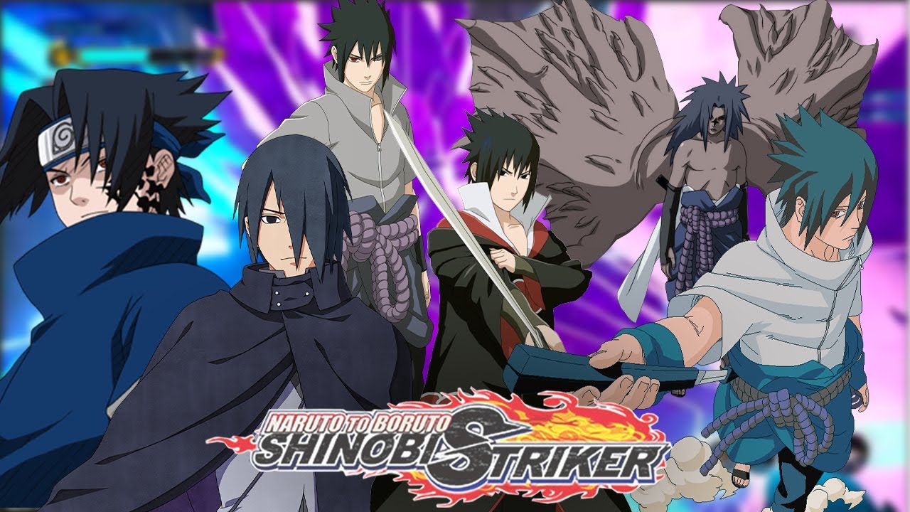 All Sasuke Uchiha Builds in Naruto to Boruto Shinobi Striker - YouTube