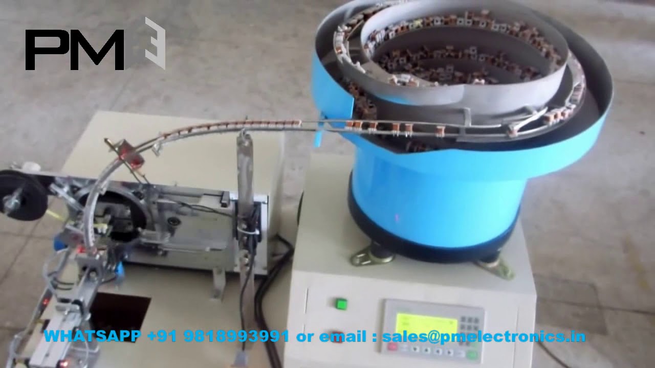 AUTOMATIC COIL TAPING MACHINE - YouTube