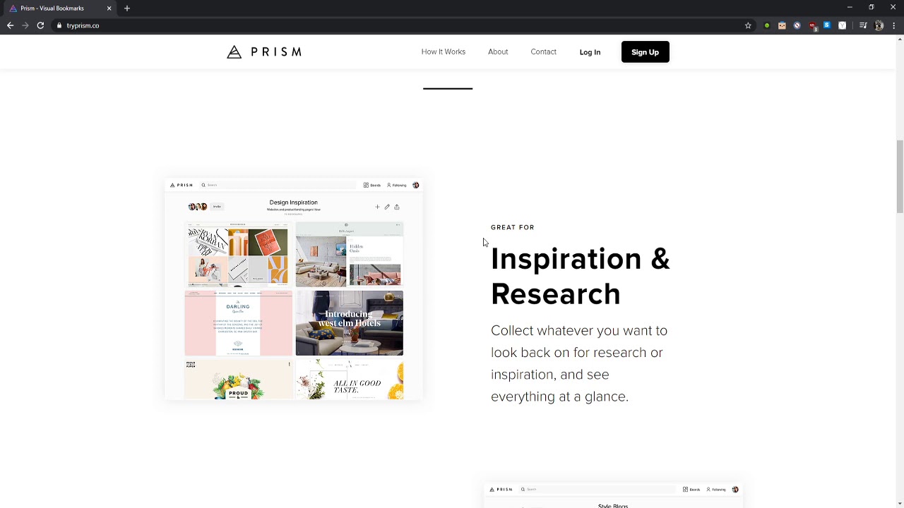 Landing page feedback for Prism - YouTube