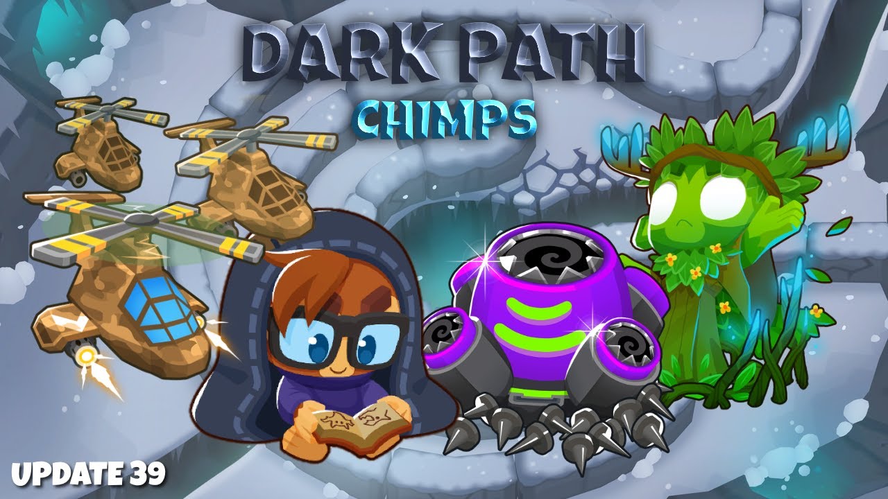 Dark Path CHIMPS Black Border Guide ft. Book Wyrm Etienne! (BTD6) - YouTube