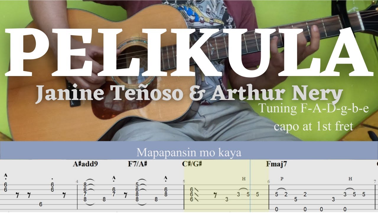 PELIKULA - Janine Teñoso & Arthur Nery FINGERSTYLE GUITAR COVER ...