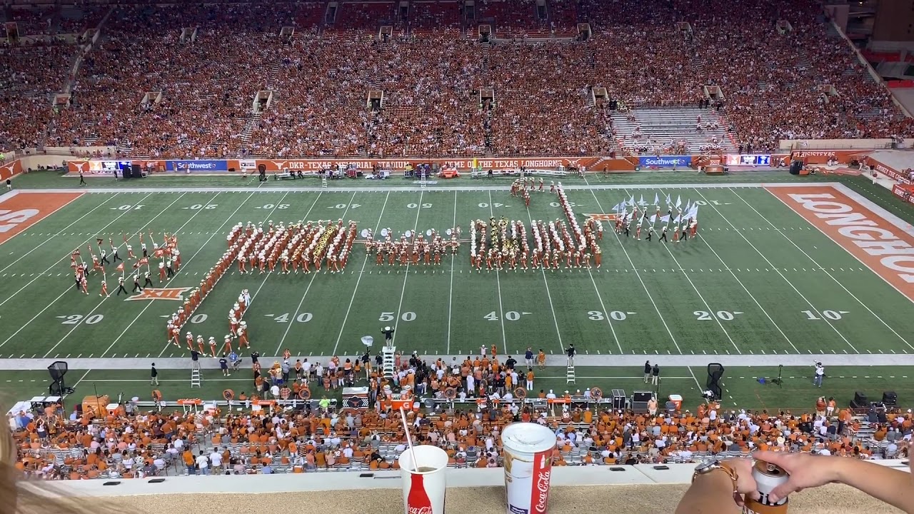 University of Texas Longhorn Band, UT-Louisana Tech August 31, 2019 ...